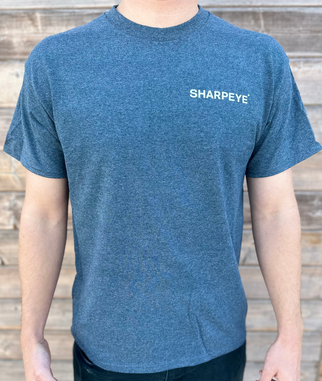 Sharp Eye Logo Tee Grey – Sharp Eye Surfboards
