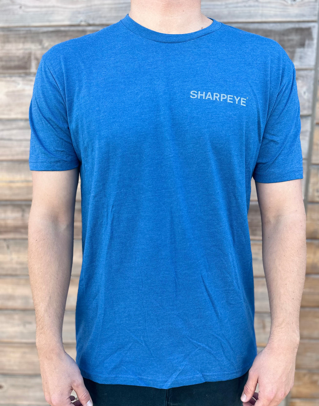 Sharp Eye Logo Tee Blue – Sharp Eye Surfboards