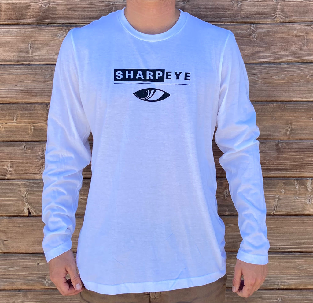 Sharp Eye Formula Long Sleeve Tee White – Sharp Eye Surfboards